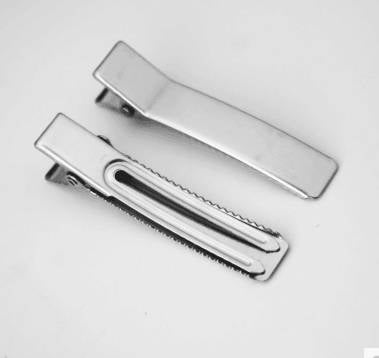 Silver Metal Hair Clips,200 Pieces of Silver Alligator Hair Clip With ...