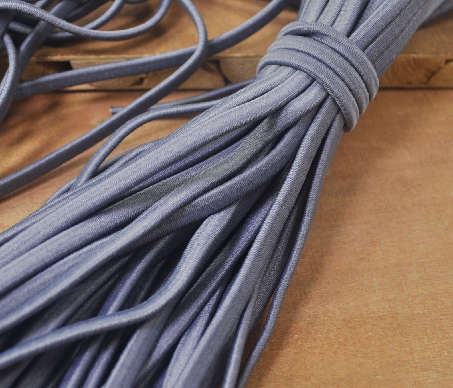 5 Yds/10 Yds Elastic Cord 5mm Width Grey Elastic Flat Elastic - Etsy
