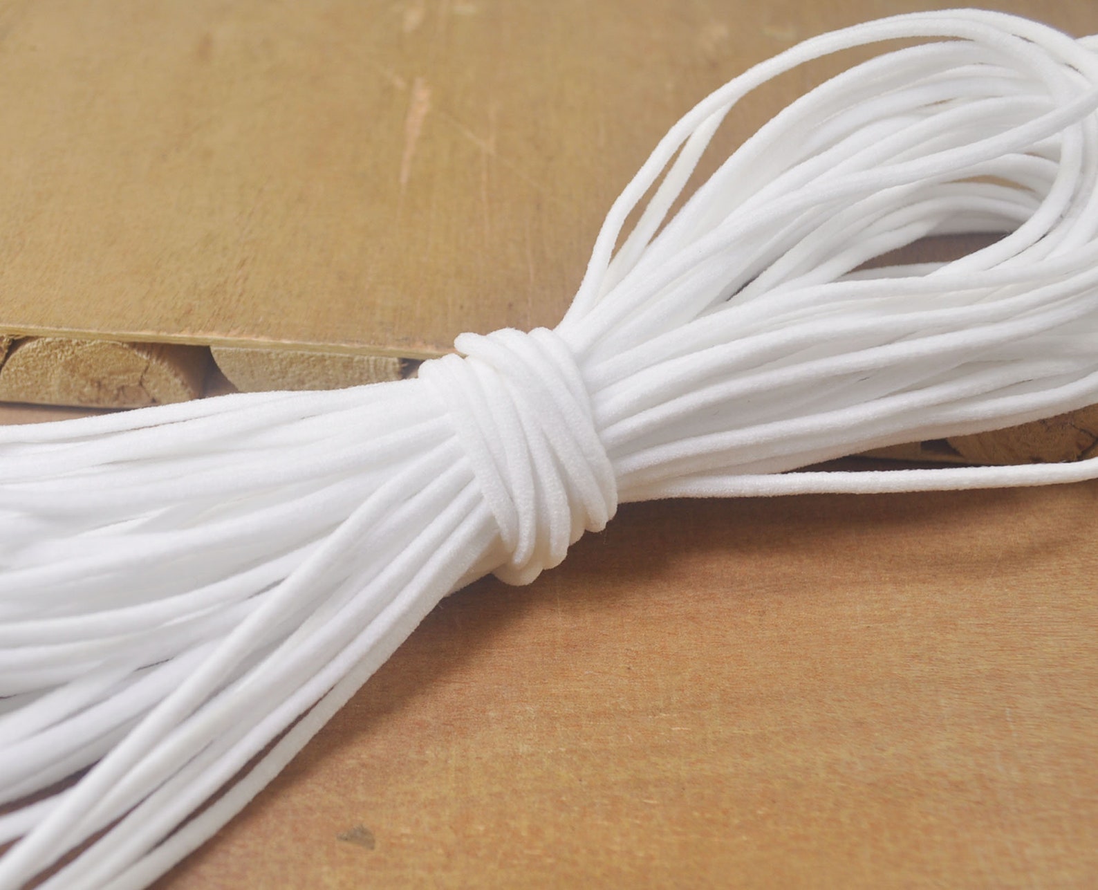 20/50 Meters 2.5mm Round Elastic Cordwhite Elastic Cord - Etsy