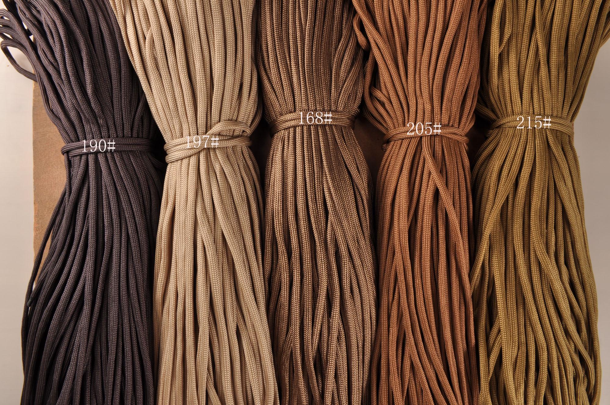 50 Colors Paracord Rope,4mm Braided Cord,craft Paracord, Soft and ...