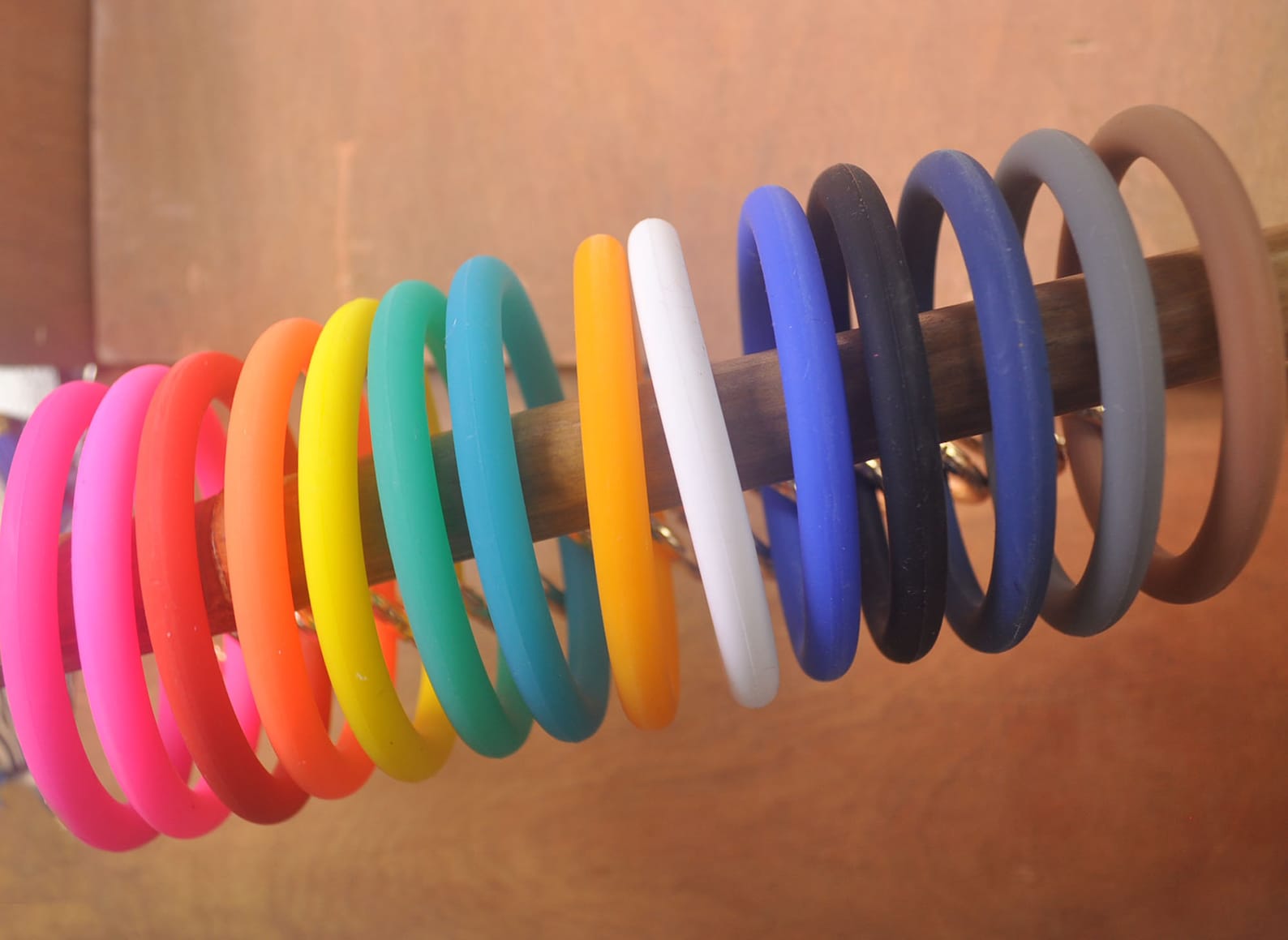 Silicone Bangle Bracelet Keychainkey Saverlanyard | Etsy