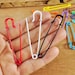 14 Colors,enamel Metal Safety Pin,colorful Safety Pin,big Pins ...