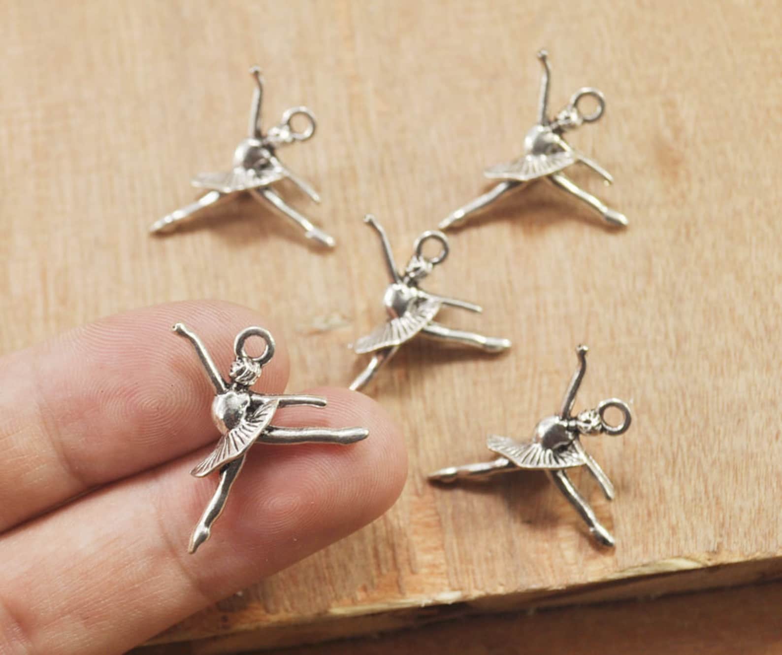 20pcs Ballerina Ballet Dancer Charmsballerina Dancer Pendant - Etsy