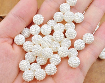 30-200pcs White Square Shape, Small Square Beads, Cubic Beads, Acrylic ...
