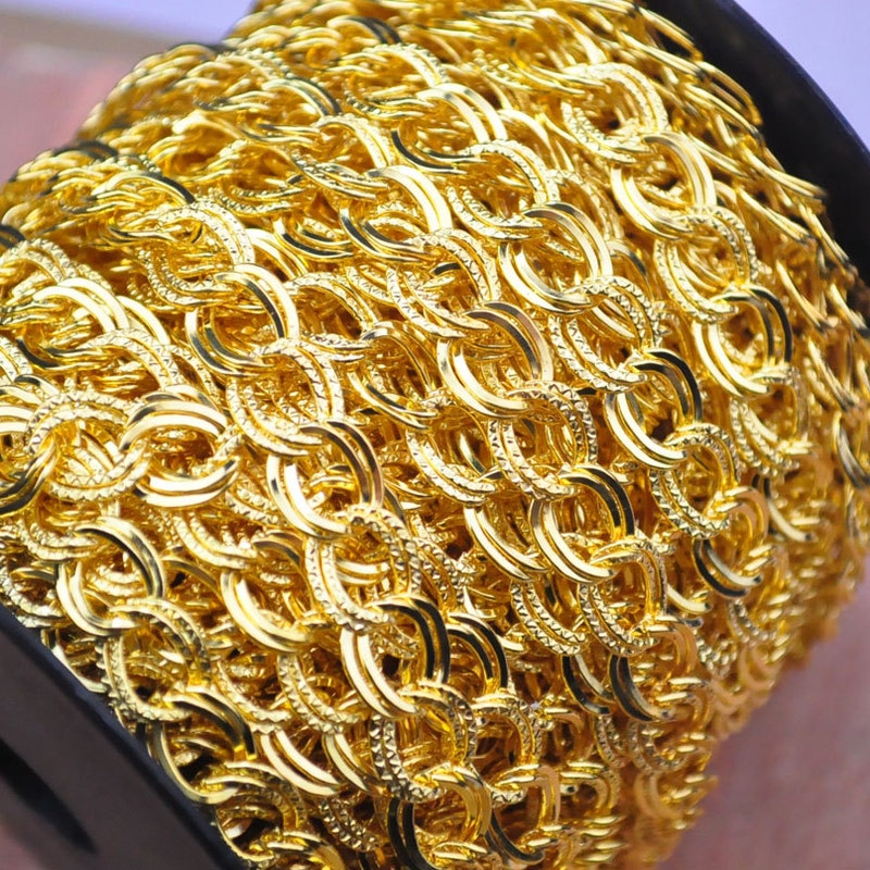 Double Link Chain - Etsy