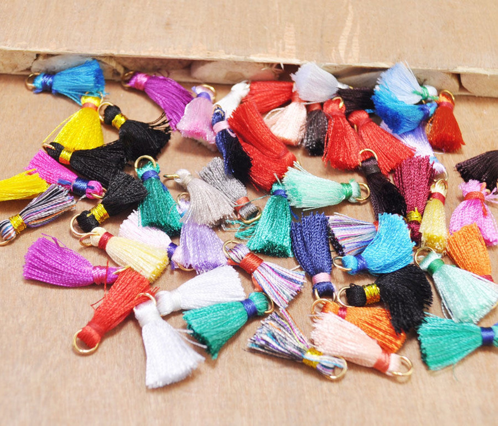20pcs 0.9 of Mini Tassels DIY Craft SuppliesJewelry | Etsy
