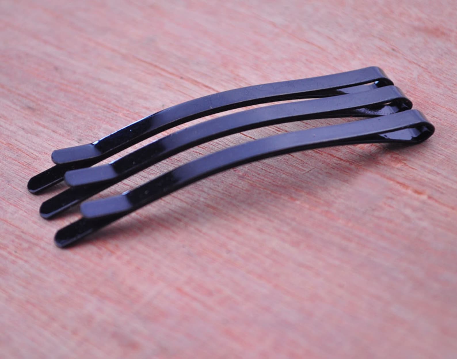 50PCS Black Tone Long Metal Bobby Pins,hair Clip,hair Pin,black Plated ...
