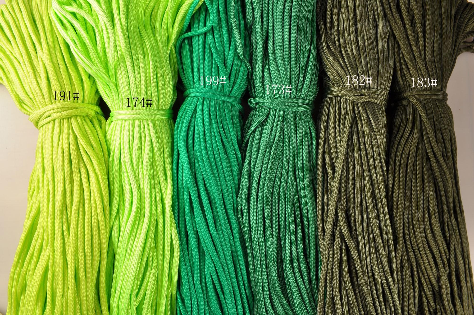 50 Colors Paracord Rope,4mm Braided Cord,craft Paracord, Soft and ...