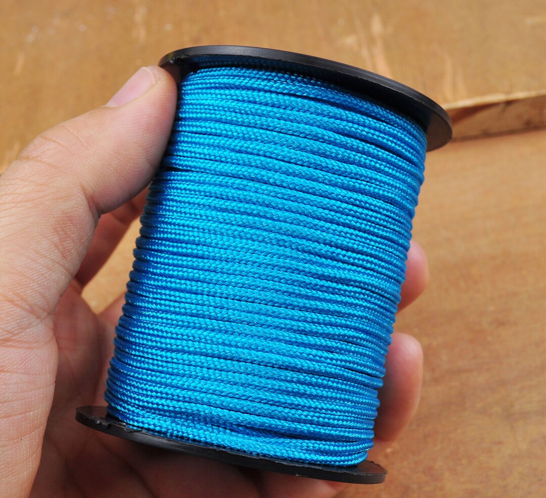 30/50/100 Yards,2mm Sky Blue Cords/ropes/strings,nylon Braided Cord for ...