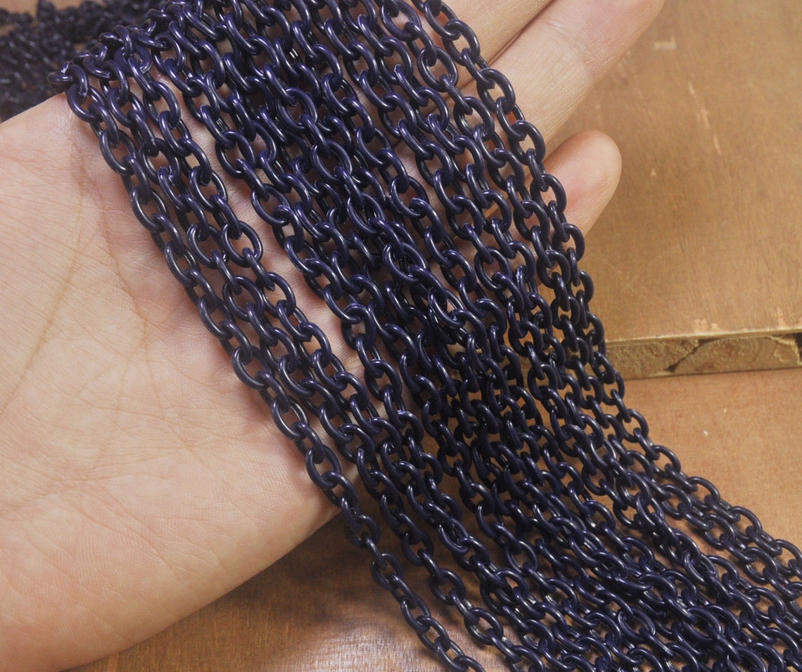 2-50Pieces 15.7 inch Plastic chain colourful plastic | Etsy