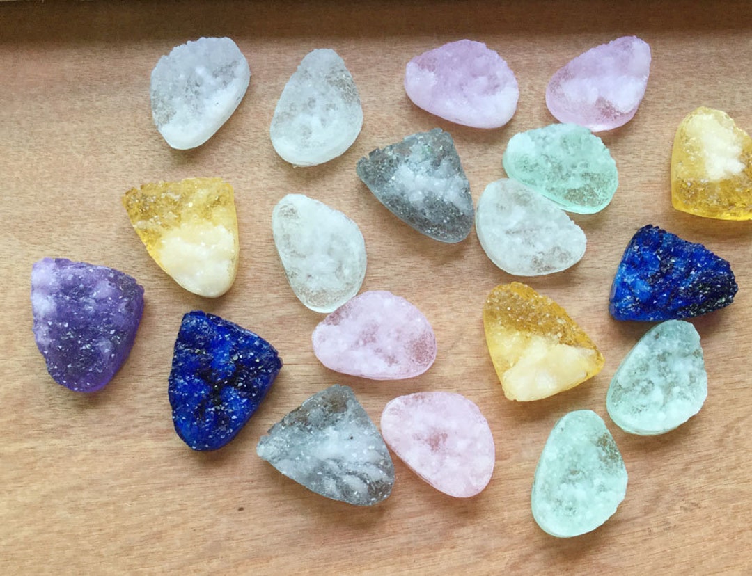 Irregular Resin Cabochons,10pcs Colorful Color Resin Cabochon Pendants ...