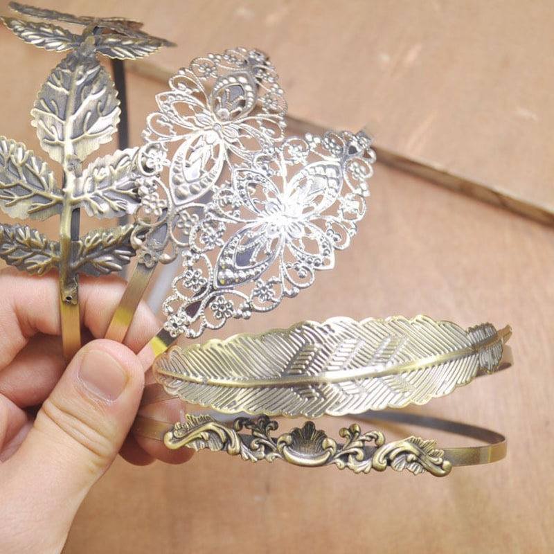 Leaf Headband - Etsy