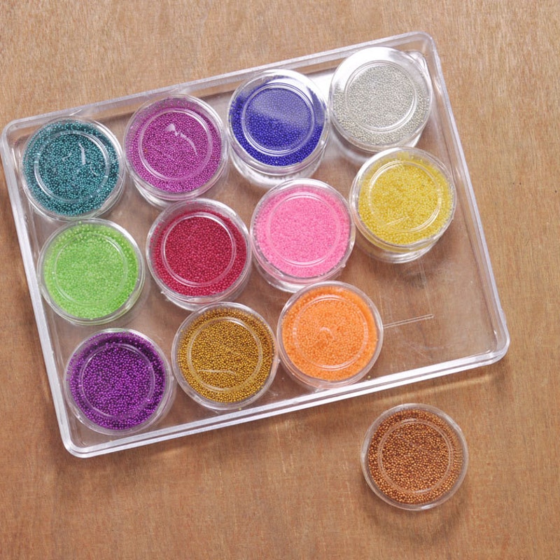 Glass Micro Beads - Etsy