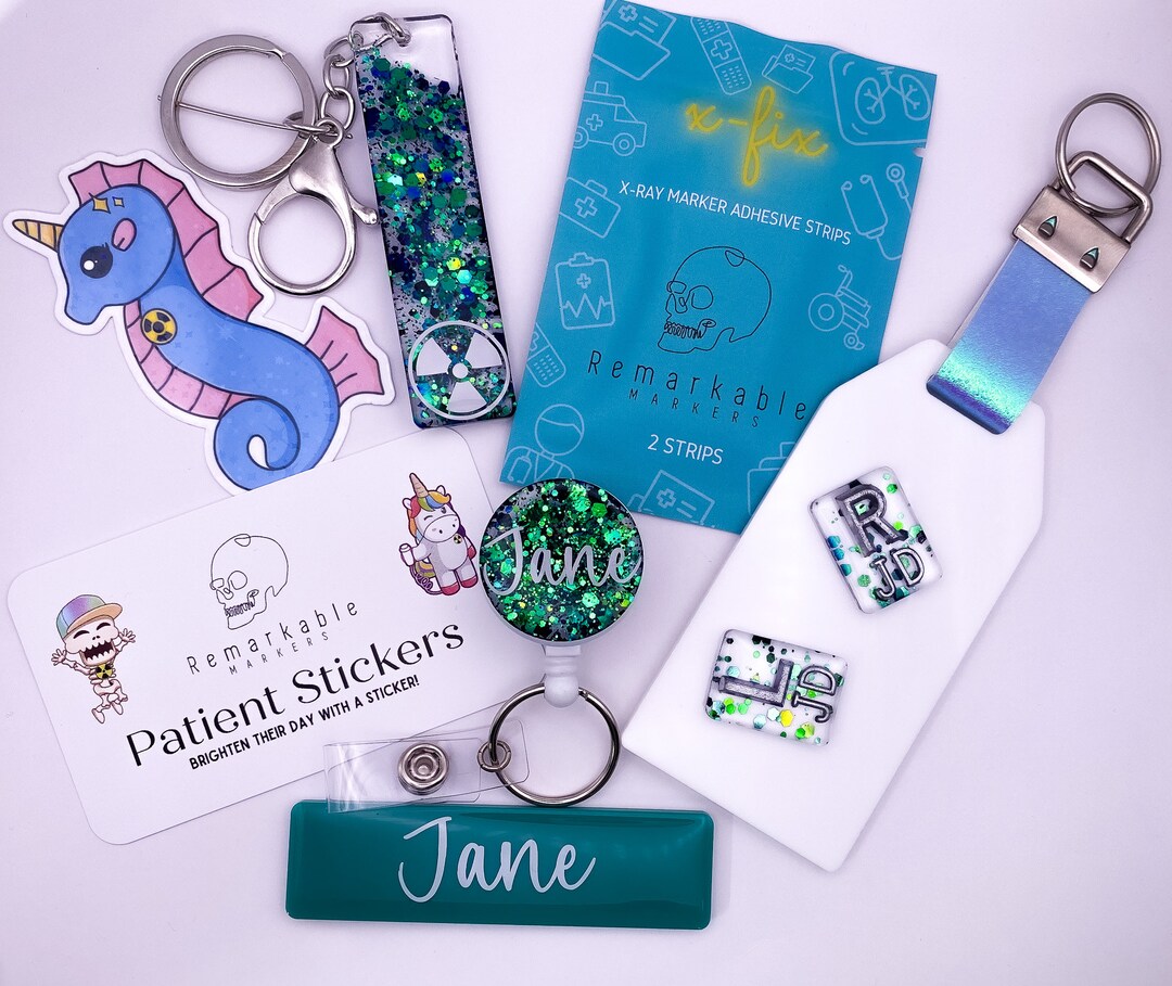 Personalised Green/blue X-ray Bundle - Etsy