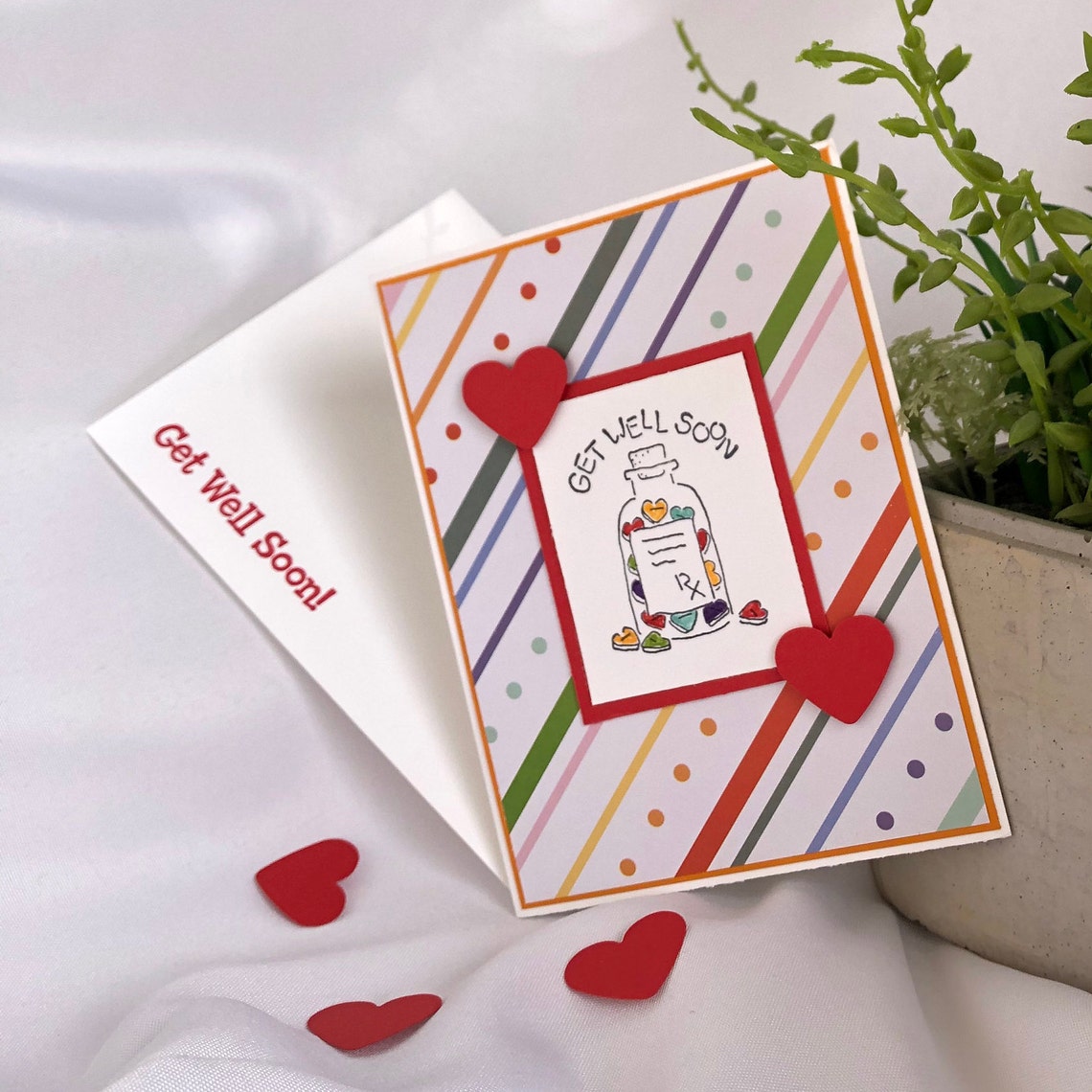 Handmade Stamped Assorted Variety Cards Set of 5 Cards With - Etsy