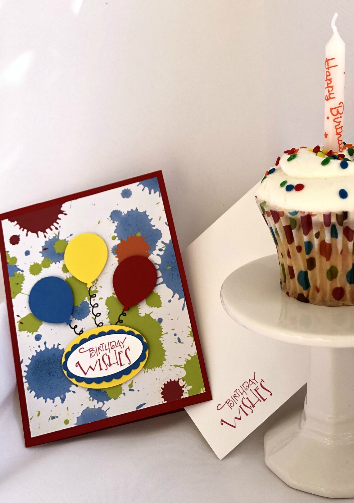 Handmade Stamped Assorted Variety Cards Set of 5 Cards With | Etsy