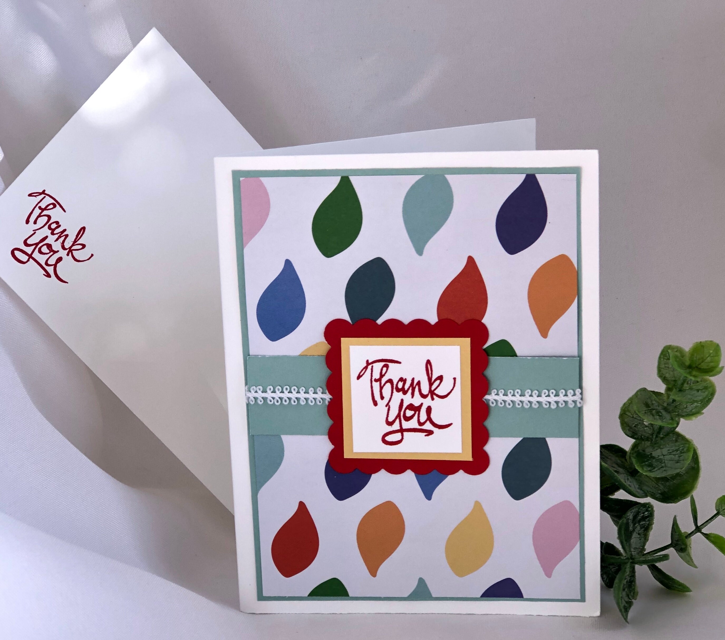 Handmade Stamped Assorted Variety Cards Set of 5 Cards With Matching ...