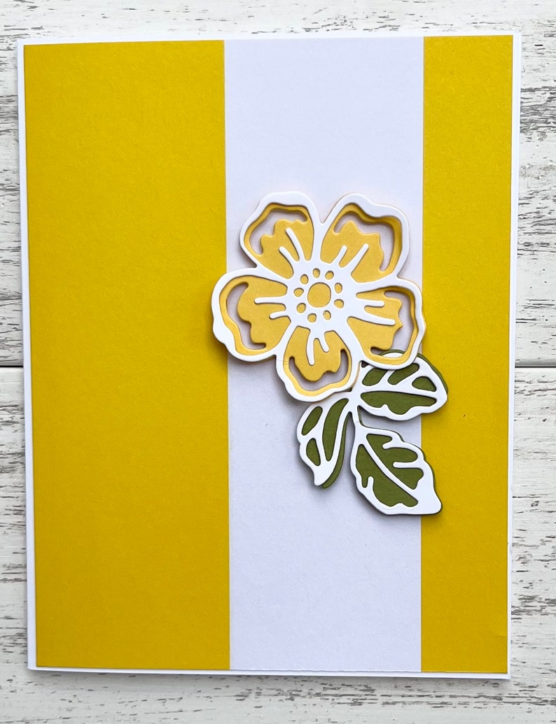 Floral/spring/everyday Cards Set. Handmade All Occasions Card - Etsy