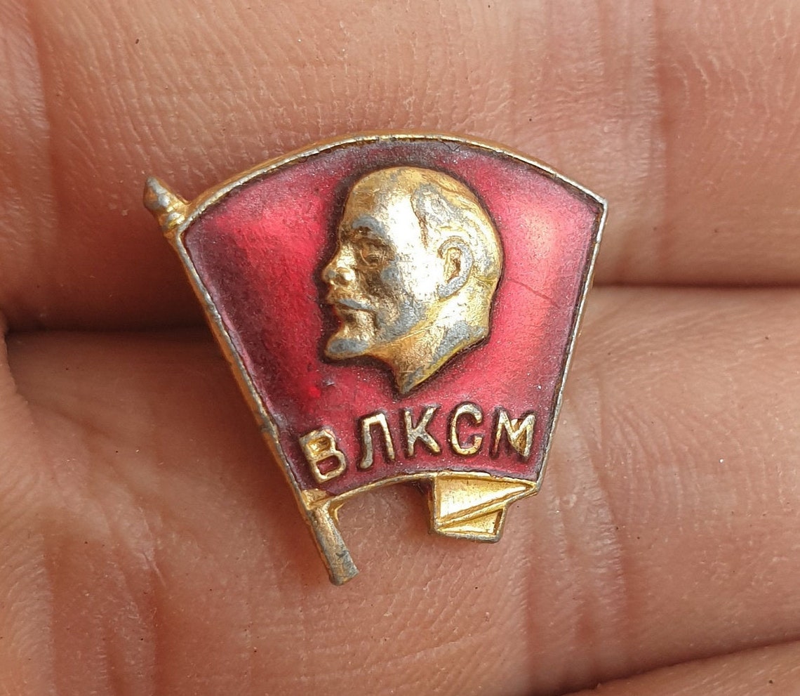 Lenin Lenin pin communism pin cccp badge soviet badge | Etsy