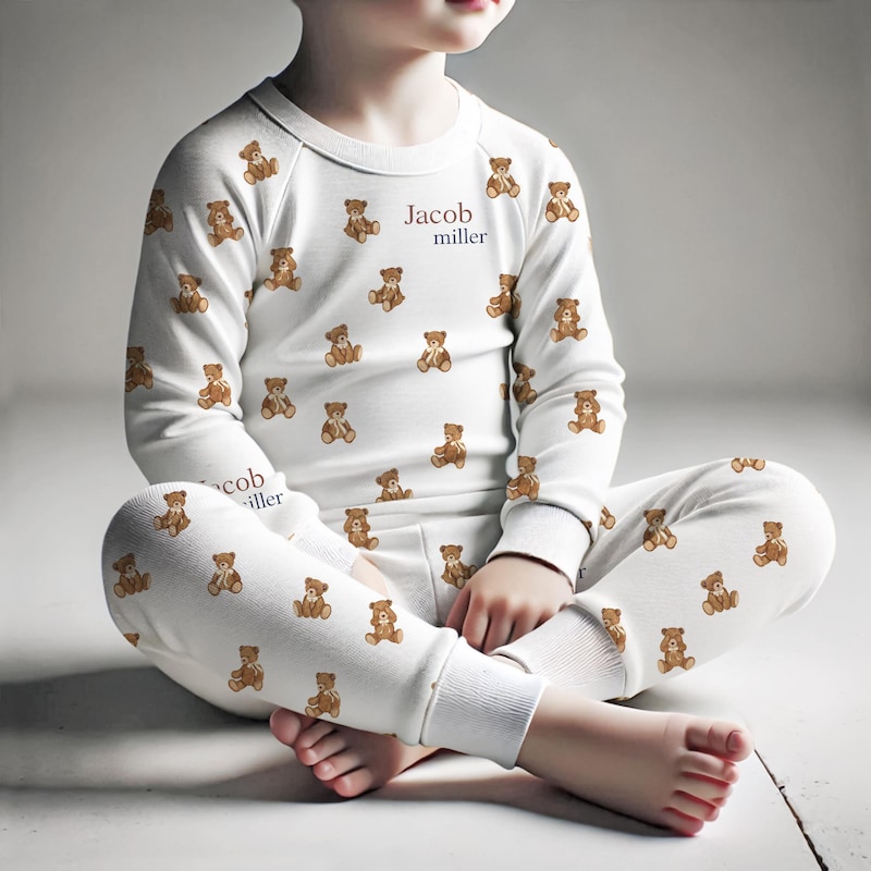 Teddy Soft Pajamas - Etsy
