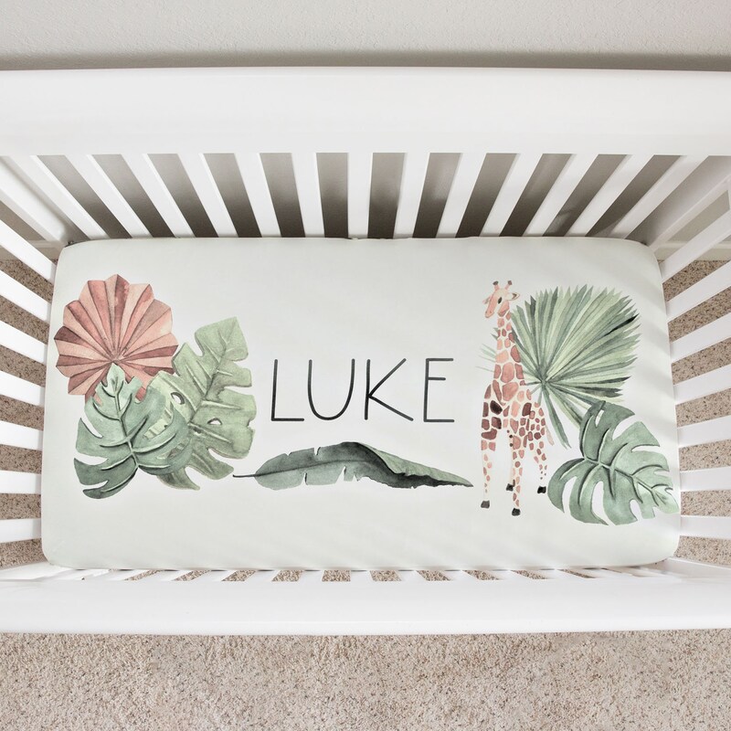 Giraffe Baby Bedding - Etsy