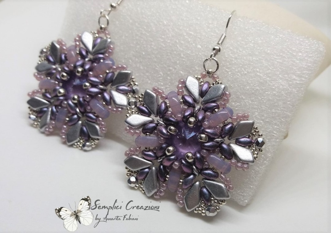 PDF Beading Pattern Kite Tutorial Superduo Pattern Kite - Etsy