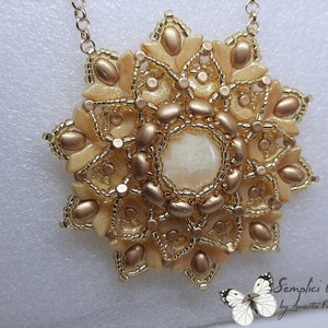 PDF Beading Pattern, Arcos Par Puca Pattern, Delos Par Puca Tutorial ...