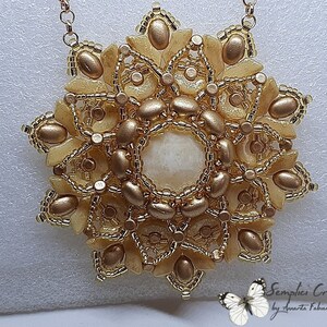 PDF Beading Pattern, Arcos Par Puca Pattern, Delos Par Puca Tutorial ...