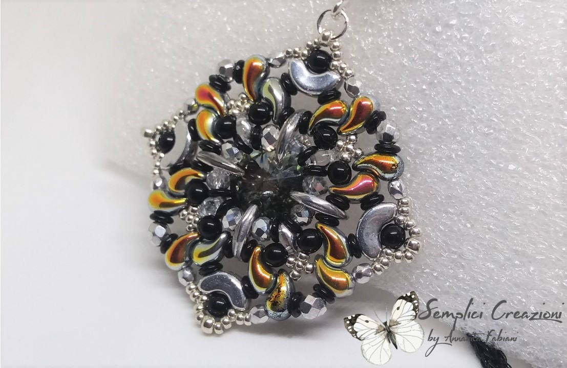 PDF pattern zoliduo tutorials superduo tutorials crescent | Etsy