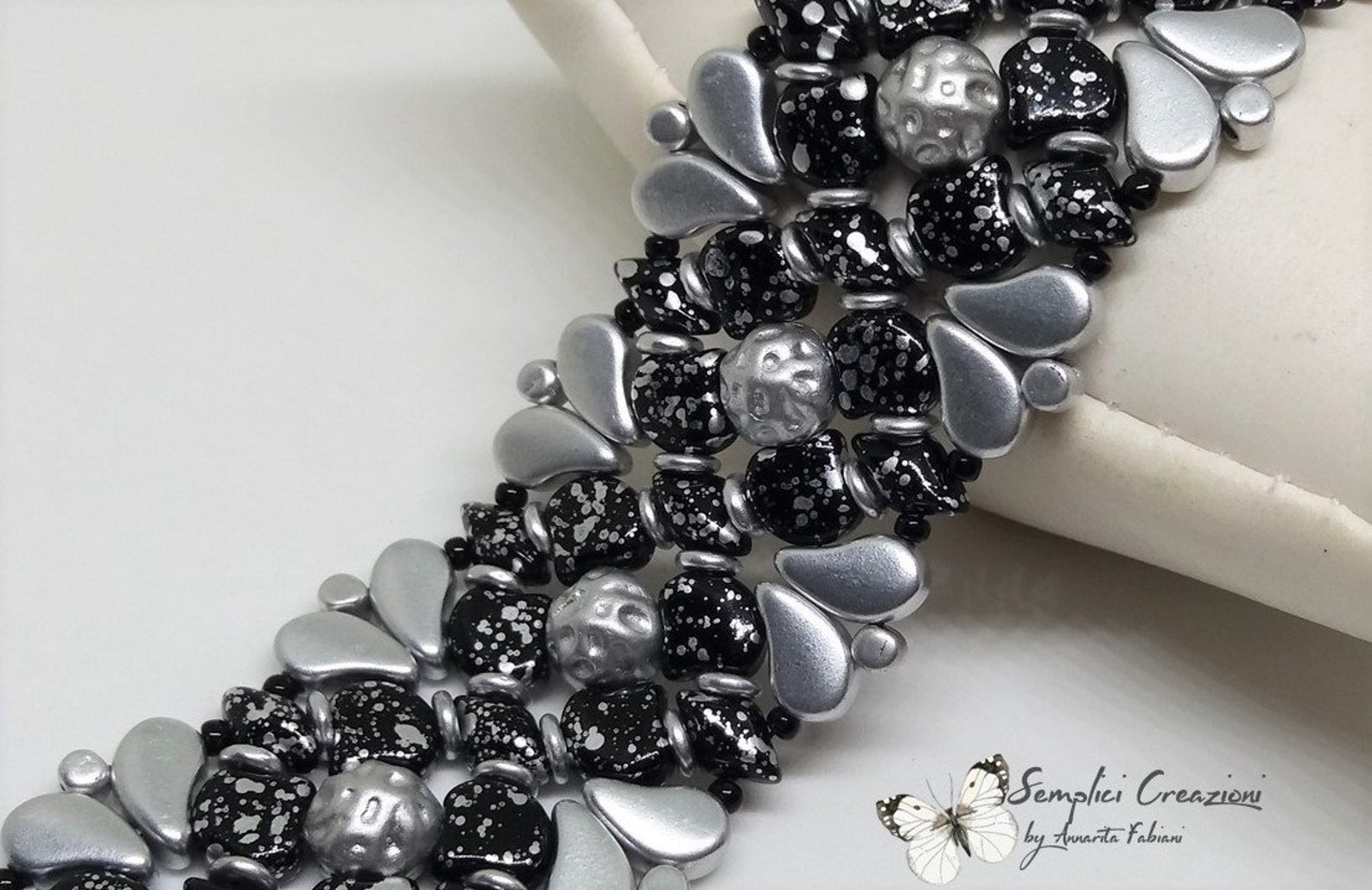 PDF Beading Pattern Gemduo Pattern Paisley Duo Tutorial - Etsy