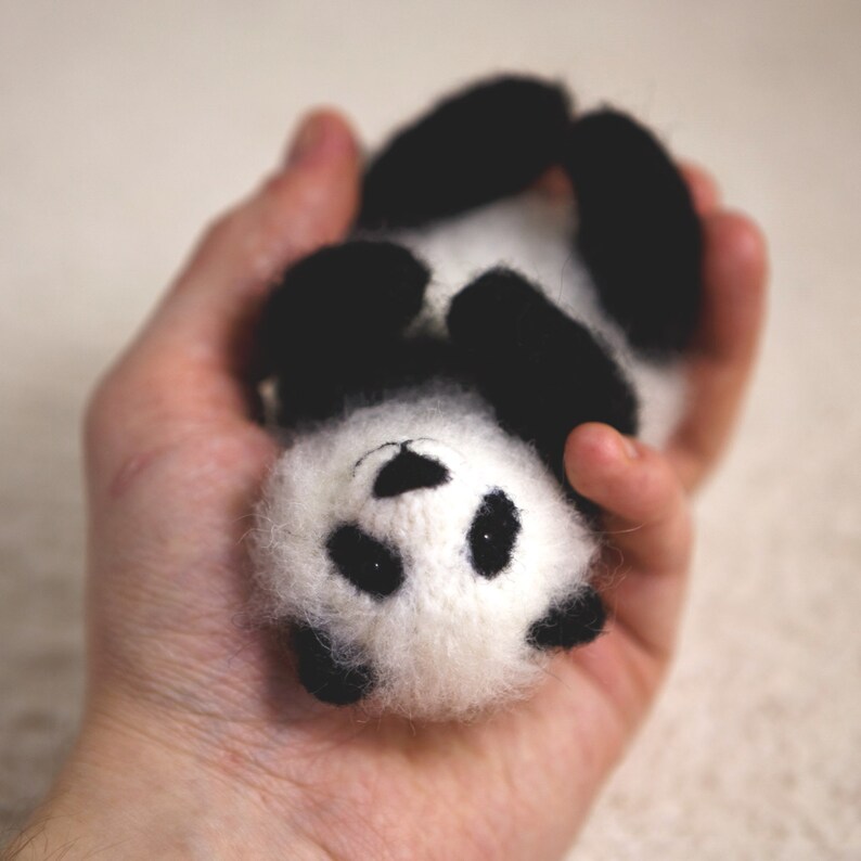 Panda stuffed panda cute girlfriend gift plush gift home decor | Etsy