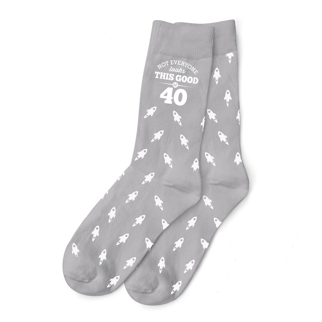 40th Birthday Gift Socks for Men Present for Him Friend 40 Years Old ...