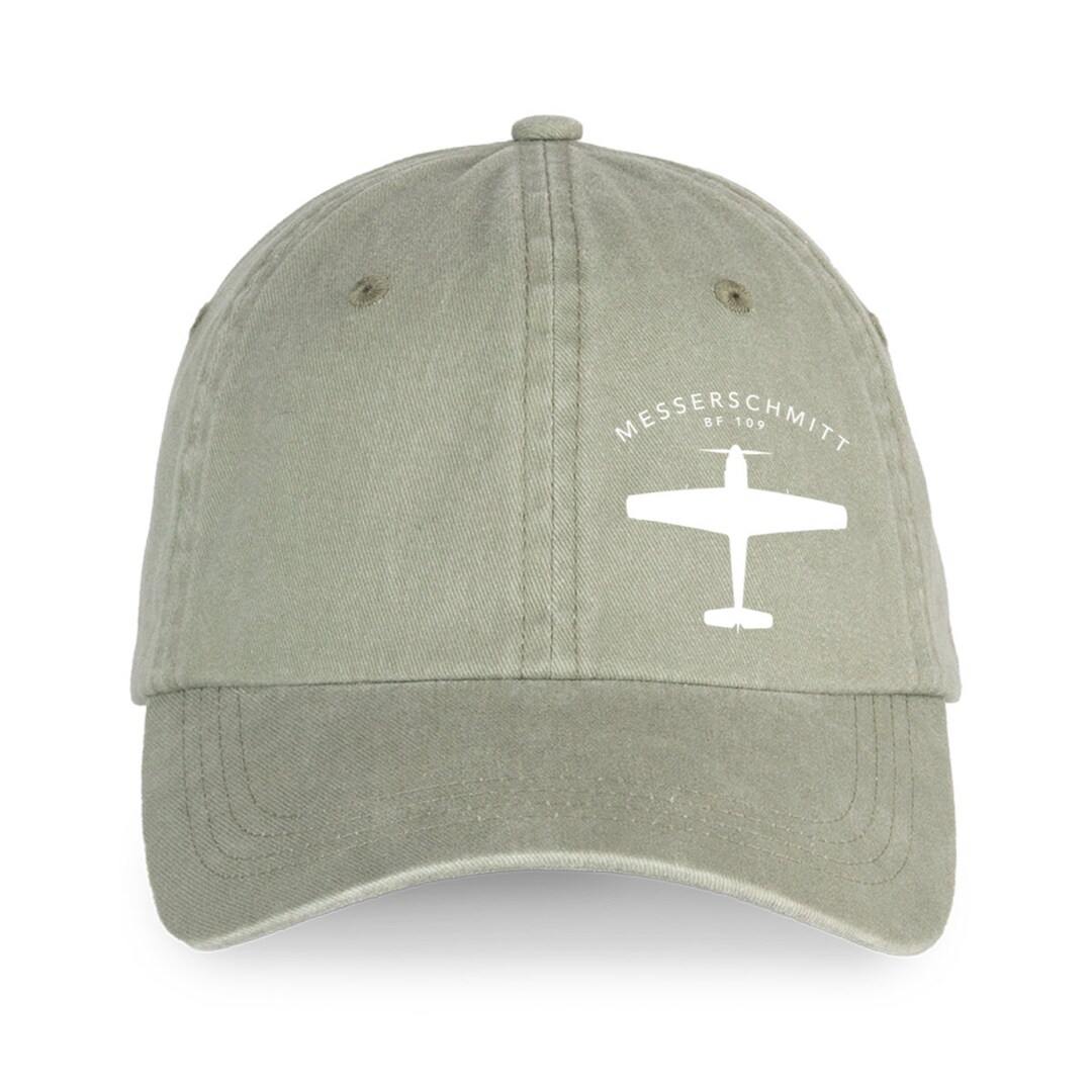 Messerschmitt BF 109 Gift Aircraft Baseball Cap Hat Illustration ...