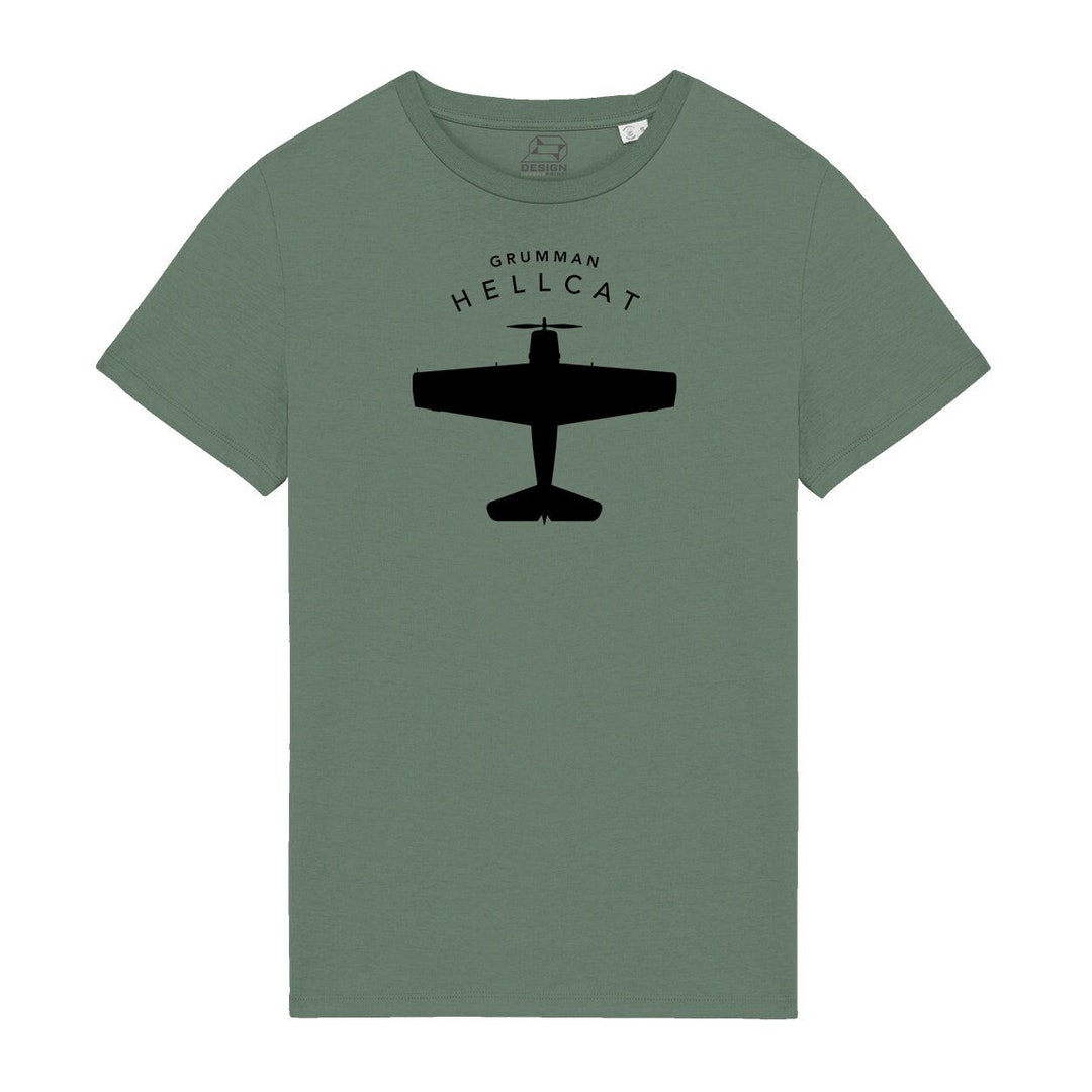 Grumman Hellcat Gift T-shirt Shirt Tee Tshirt Aircraft Illustration ...