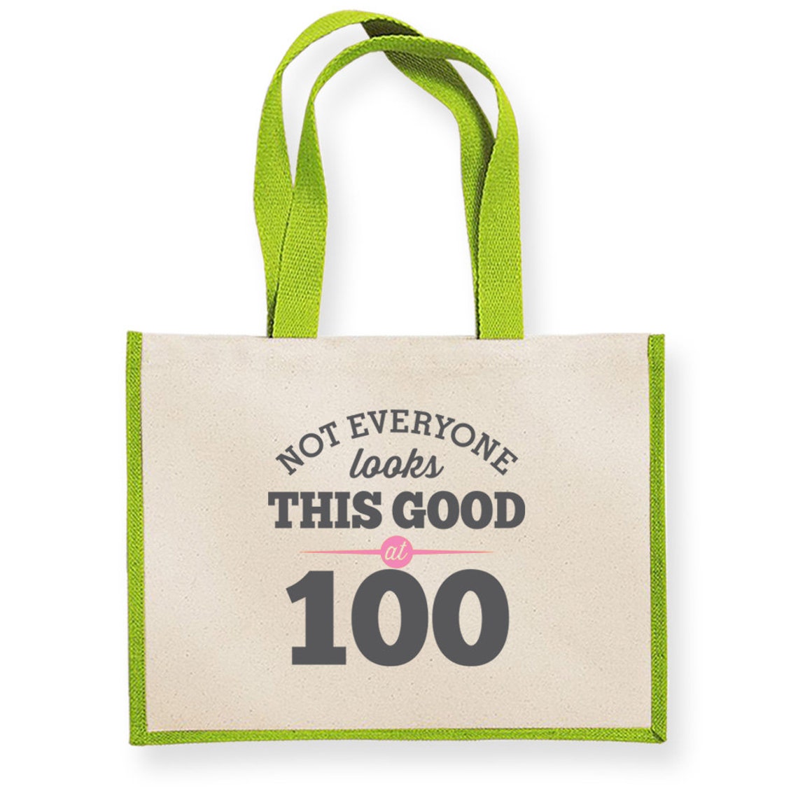 100th Birthday 100th Birthday Idea 100th Birthday Bag Tote - Etsy