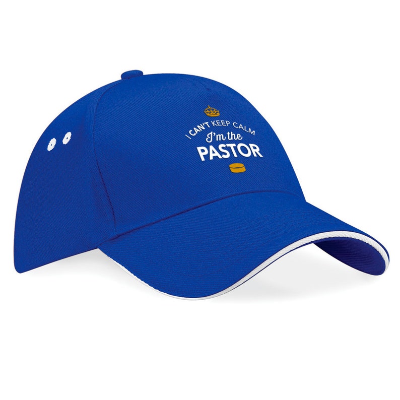 I Can't Keep Calm Pastor Hat, Cotton Baseball Cap - Etsy