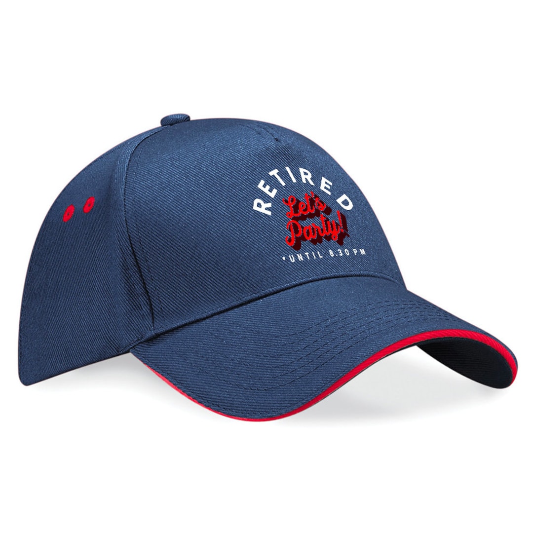 Retirement Gift Idea Hat Mens Womens Baseball Cap Retired Retire ...