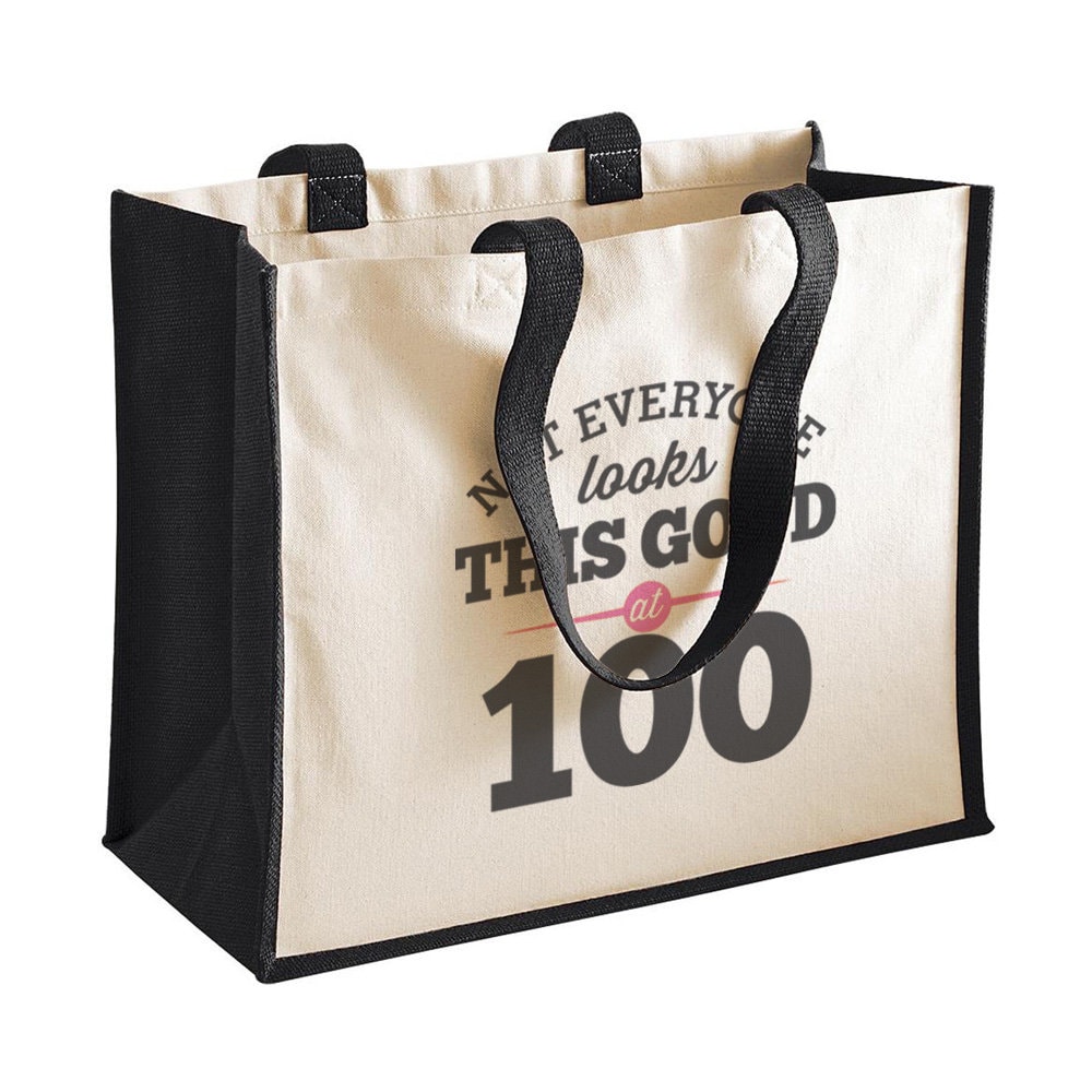 100th Birthday 100th Birthday Idea 100th Birthday Bag Tote - Etsy UK