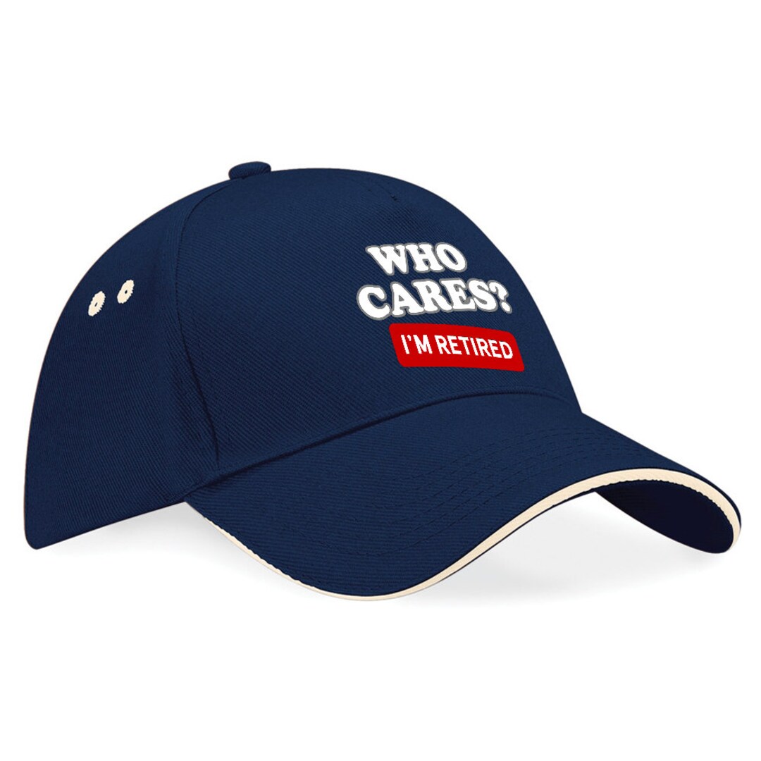 Retirement Gift Idea Hat Mens Womens Baseball Cap Retired Retire ...