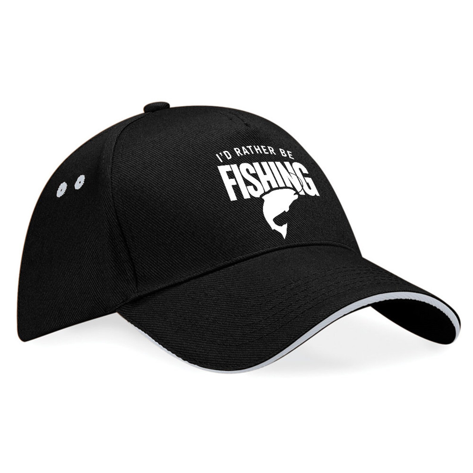 Fishing Hat Gift Fish for Men Dad Grandad Friend 'i'd - Etsy UK