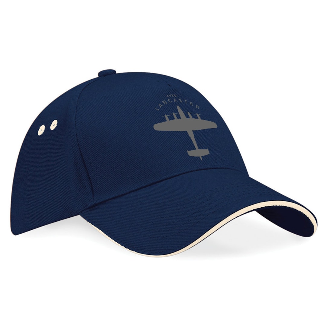 Avro Lancaster Gift Aircraft Baseball Cap Hat Illustration Detailed ...