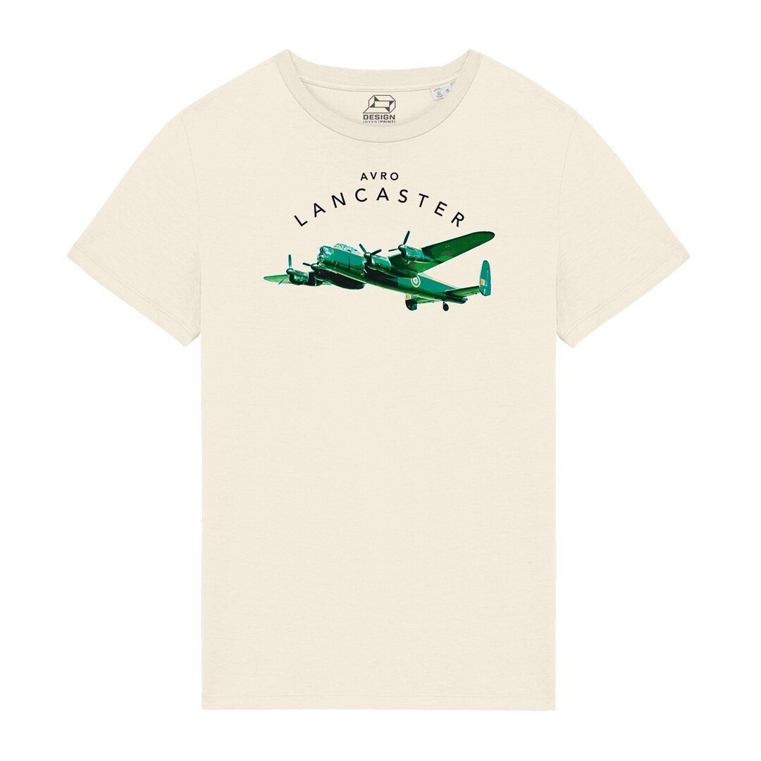 Avro Lancaster Gift T-shirt Shirt Tee Tshirt Aircraft Illustration ...