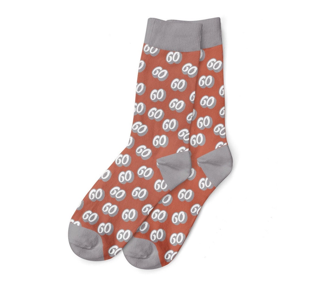 60th Birthday Socks Gift for Women Ladies Present Keepsake Idea for Her ...