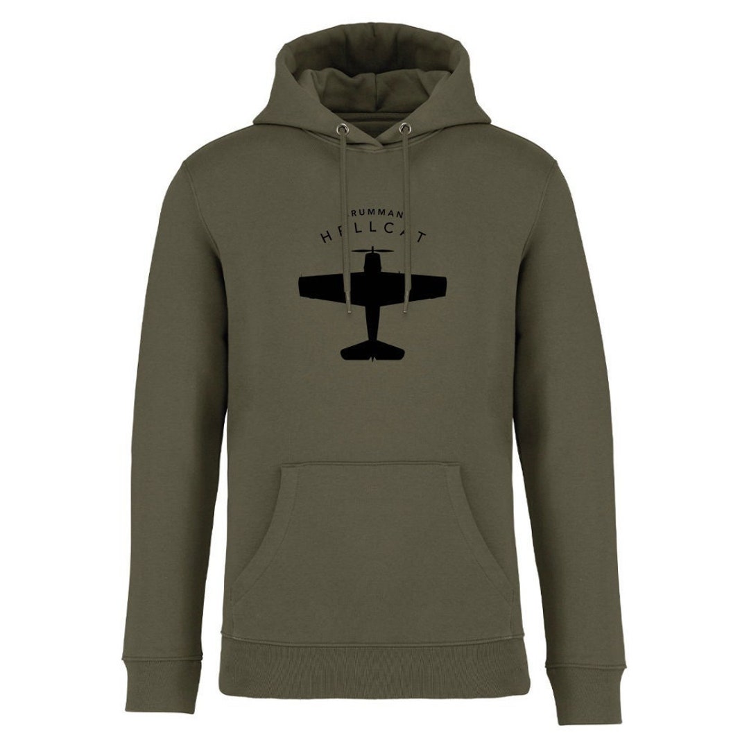 Grumman Hellcat Gift Hoodie Jumper Jacket Top Shirt Aircraft ...