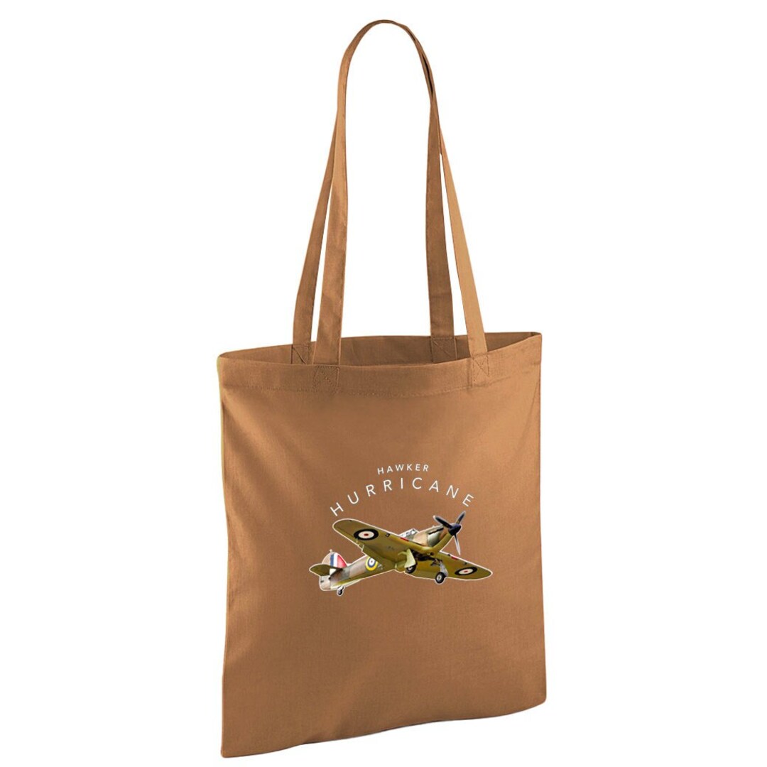 Hawker Hurricane Gift Bag Aircraft Tote Shopping Bag Illustration ...