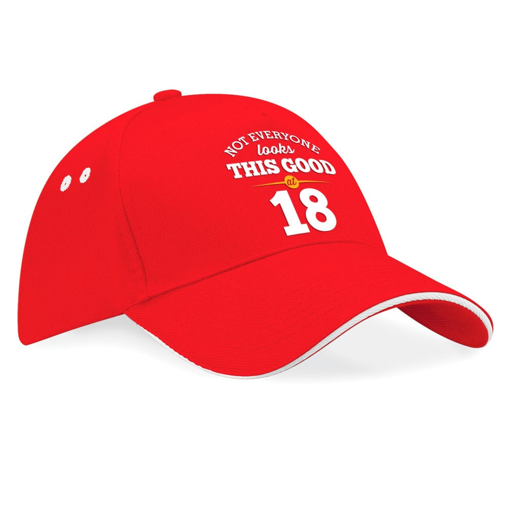 18th Birthday Cotton Baseball Cap, Funny Gift - Etsy UK