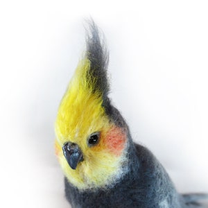 The Felt Bird - Cockatiel. Handmade Felted Bird. the Most Widely Kept ...