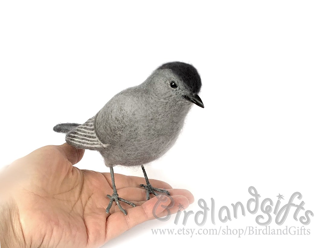 Gray Catbird - Realistic Felted North American and Central American ...