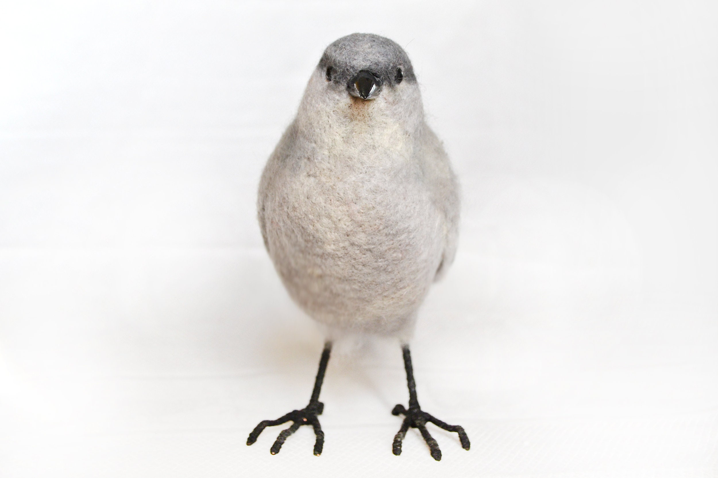 Northern Mockingbird Felting Realistic Toy the State Bird - Etsy Denmark