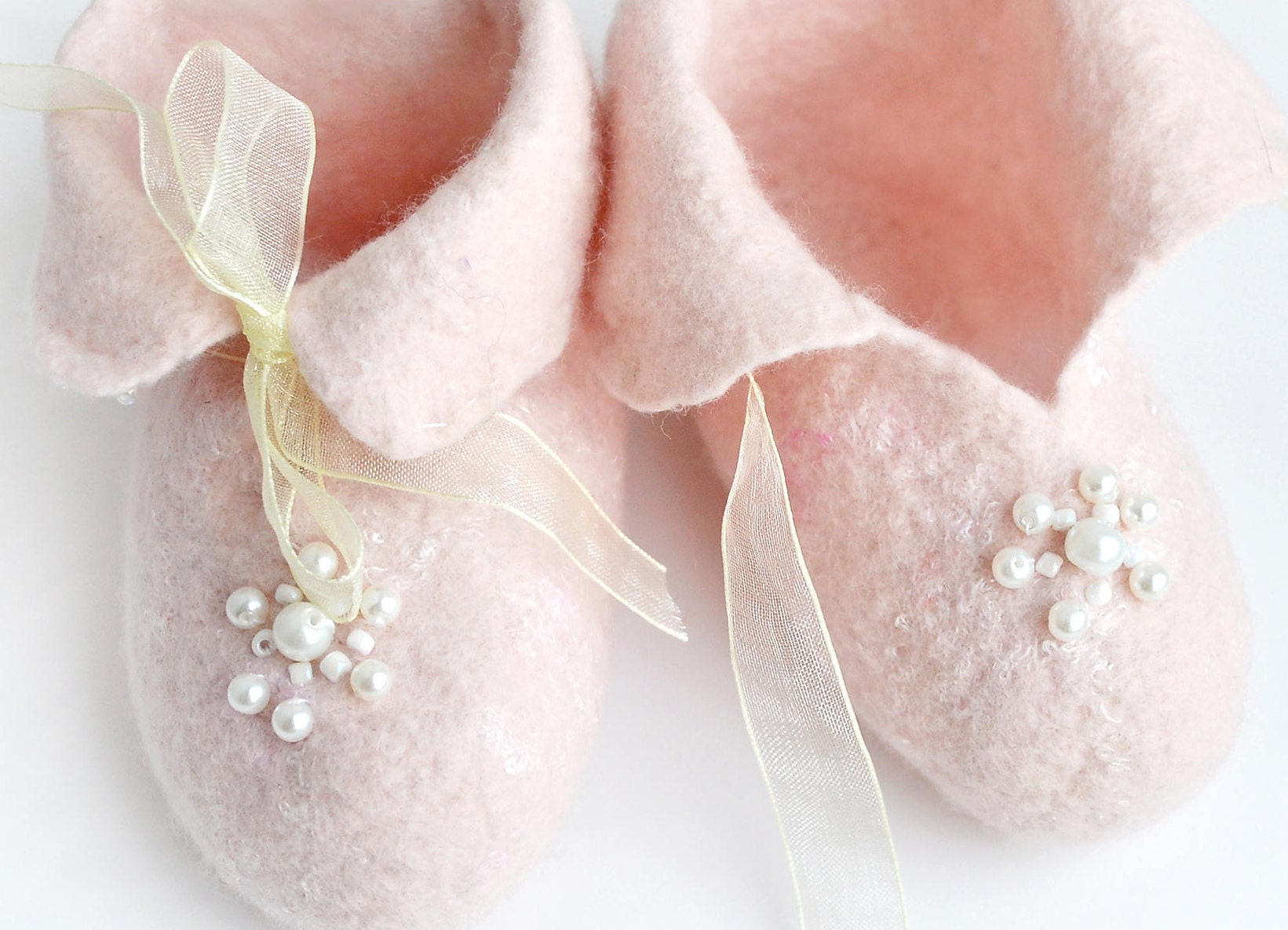 Handmade Booties Made of Merino Wool. for the Smallest and - Etsy